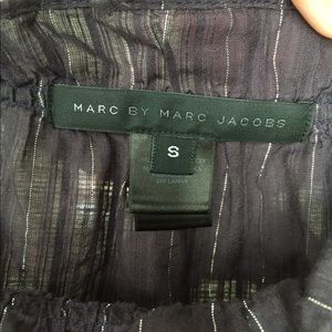 Marc By Marc Jacobs | Tops | Marc Jacobs Pin Stripe Peasant Top W Puffy ...